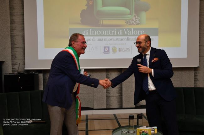 Pompei - “Gli Incontri di Valore”, presentata la V edizione della prestigiosa kermesse ...